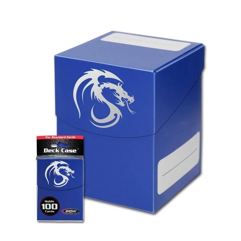 BCW Large Card Deck Box, Blue