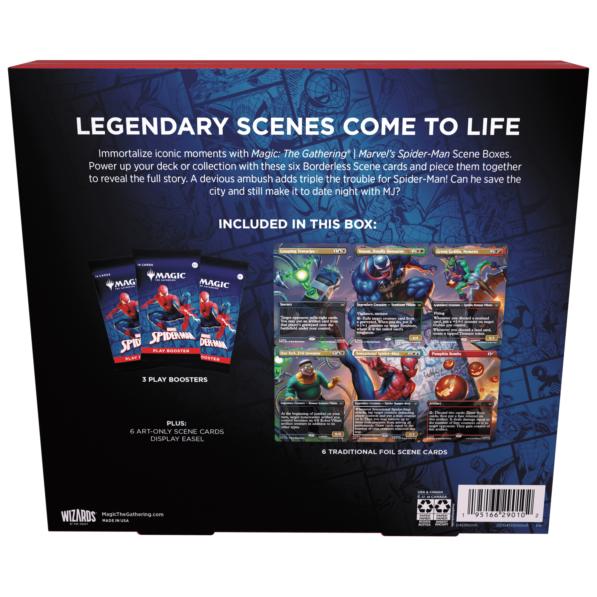Magic the Gathering Marvel's Spider-Man Scene Box