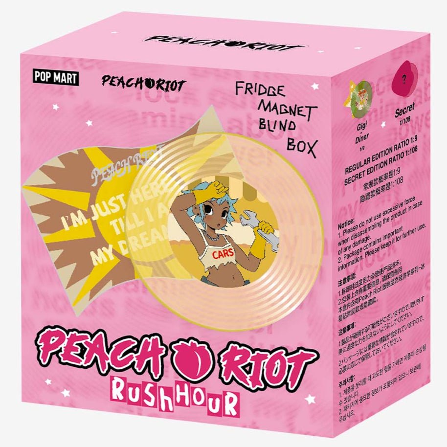 Peach Riot Rush Hour Series-Fridge Magnet Blind Box