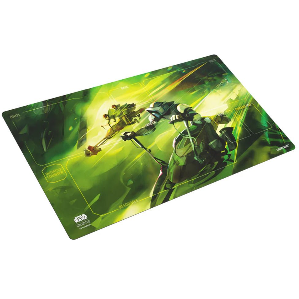 Star Wars Unlimited Speeder Bike Chase Game Mat