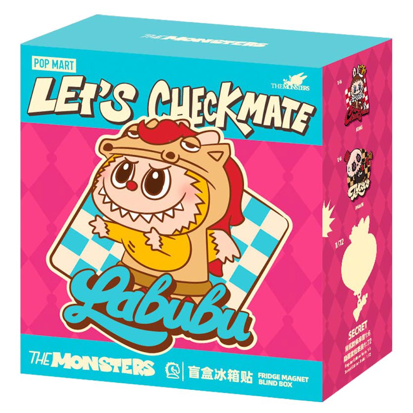 THE MONSTERS Let's Checkmate Series-Fridge Magnet Blind Box (Blind Box