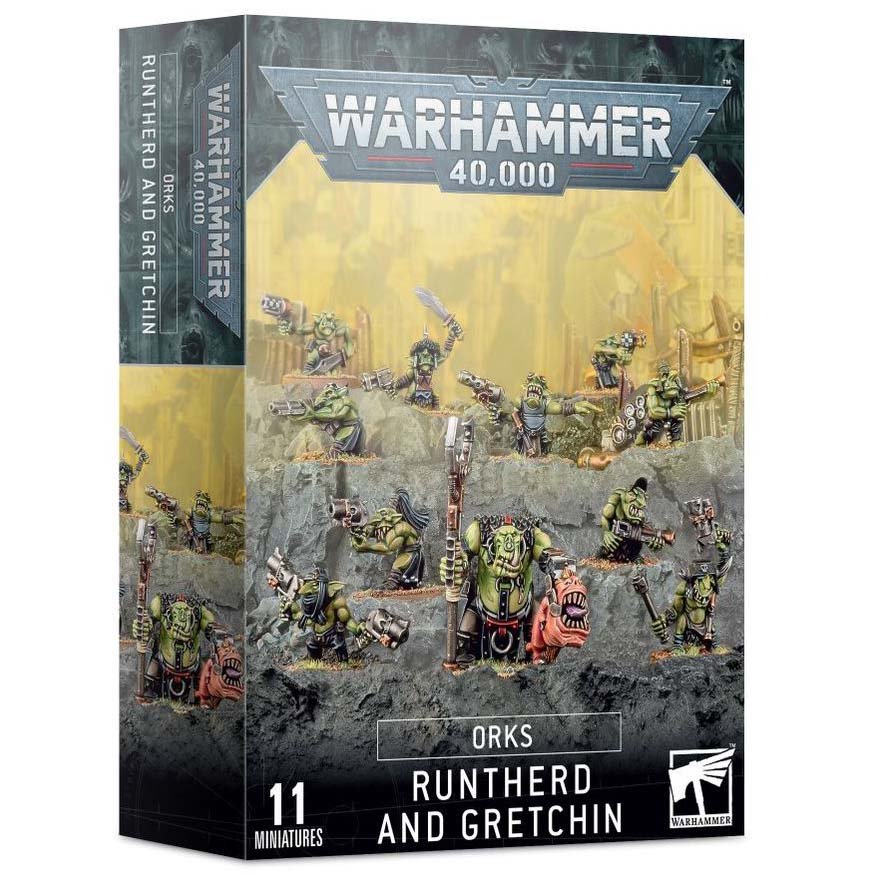 Warhammer 40K Orks Orks: Runtherd And Gretchin
