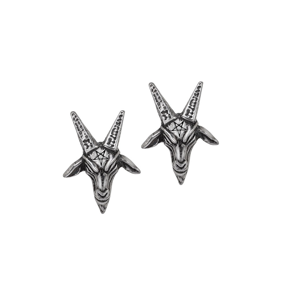 Alchemy of England Baphomet Studs