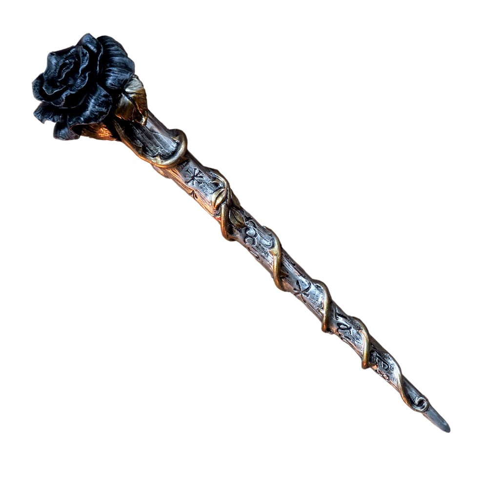 Alchemy of England Black Rose Wand - HaikuPOP