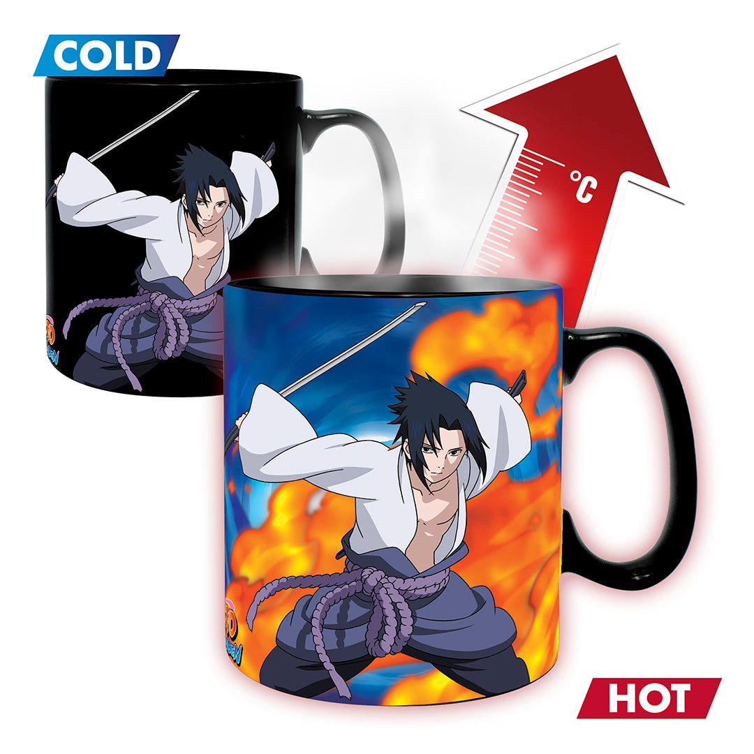 Abysse Naruto Shippuden Naruto and Sasuke Magic Mug